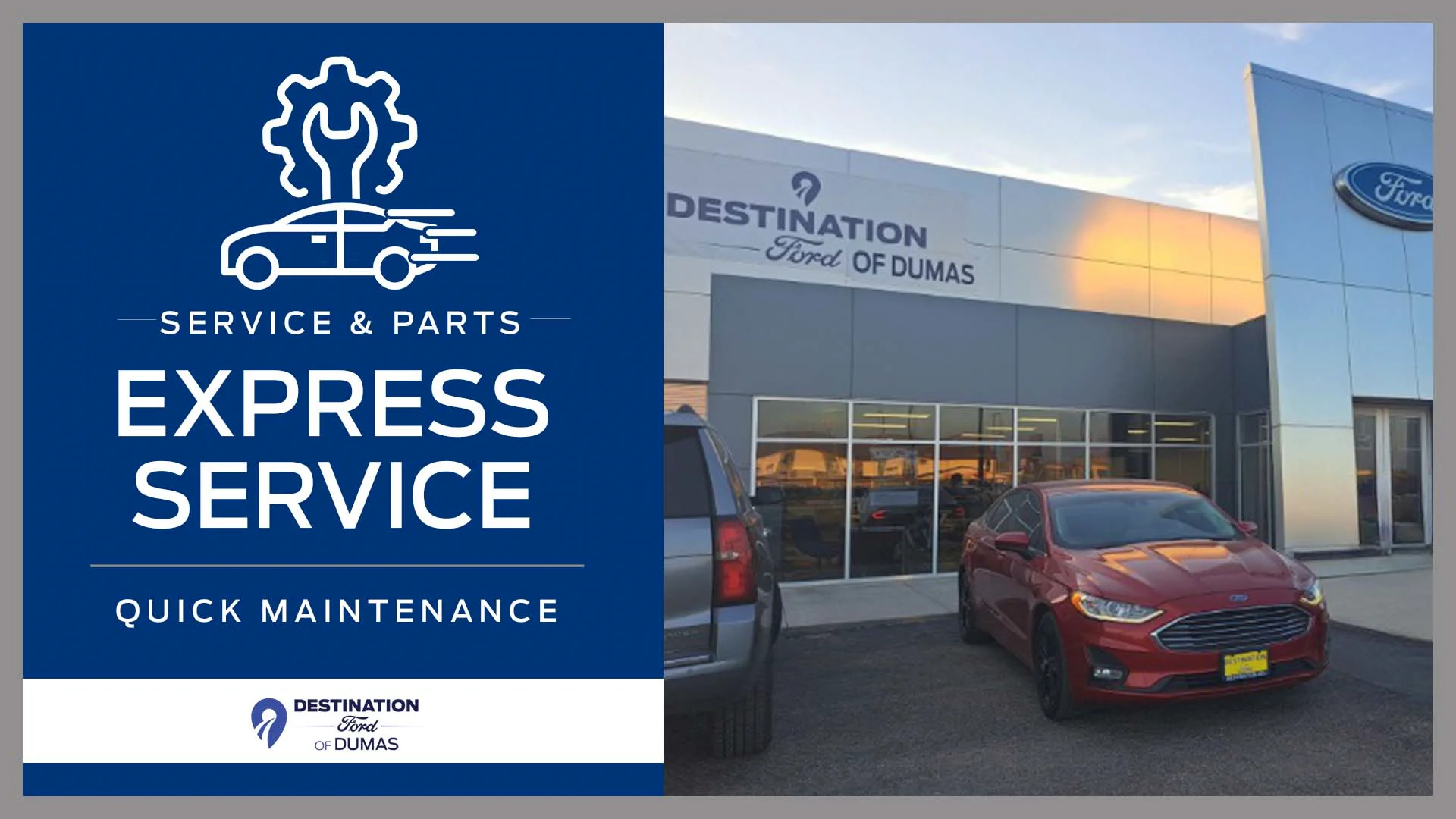 Ford Express Service Dumas, TX // Destination Ford of Dumas Service on ...
