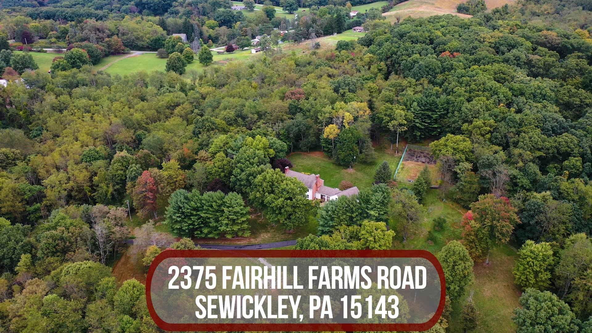2375 Fairhill Farms Road, Sewickley, PA 15143 on Vimeo