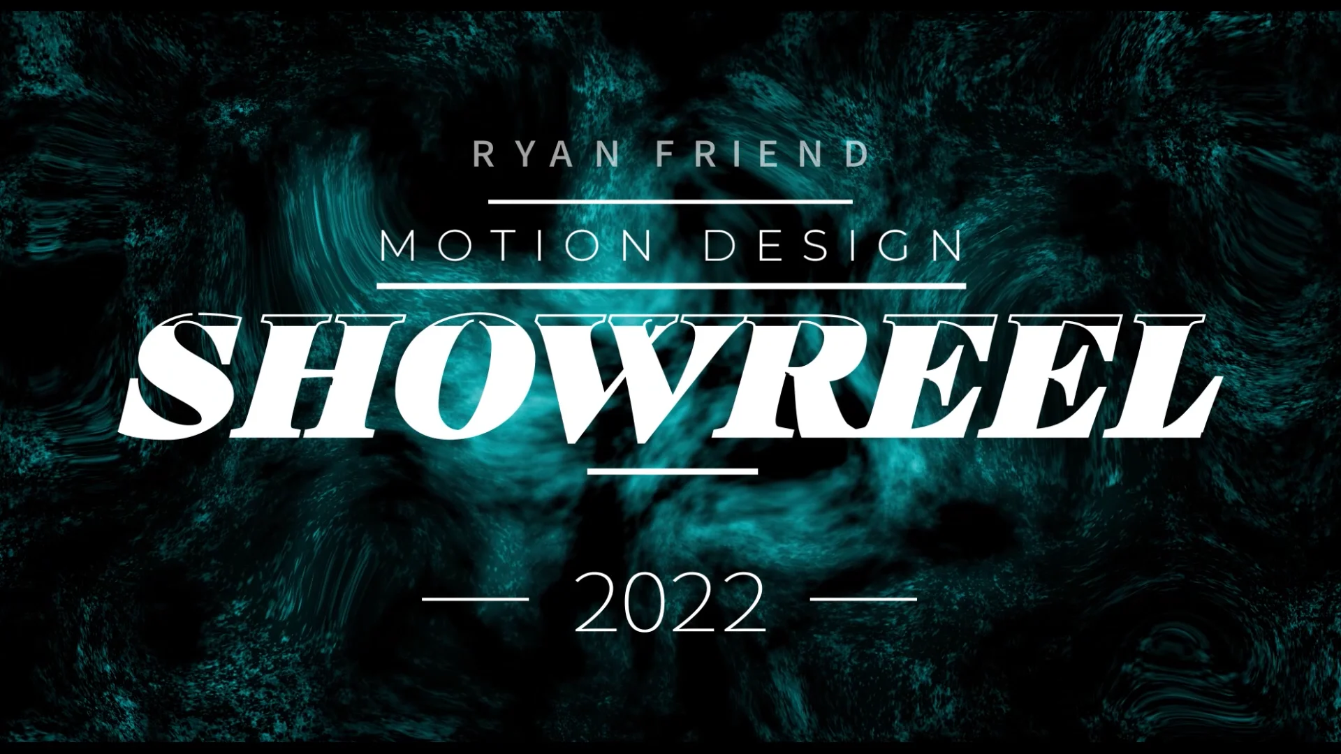 Ryan Friend Motion Design Reel