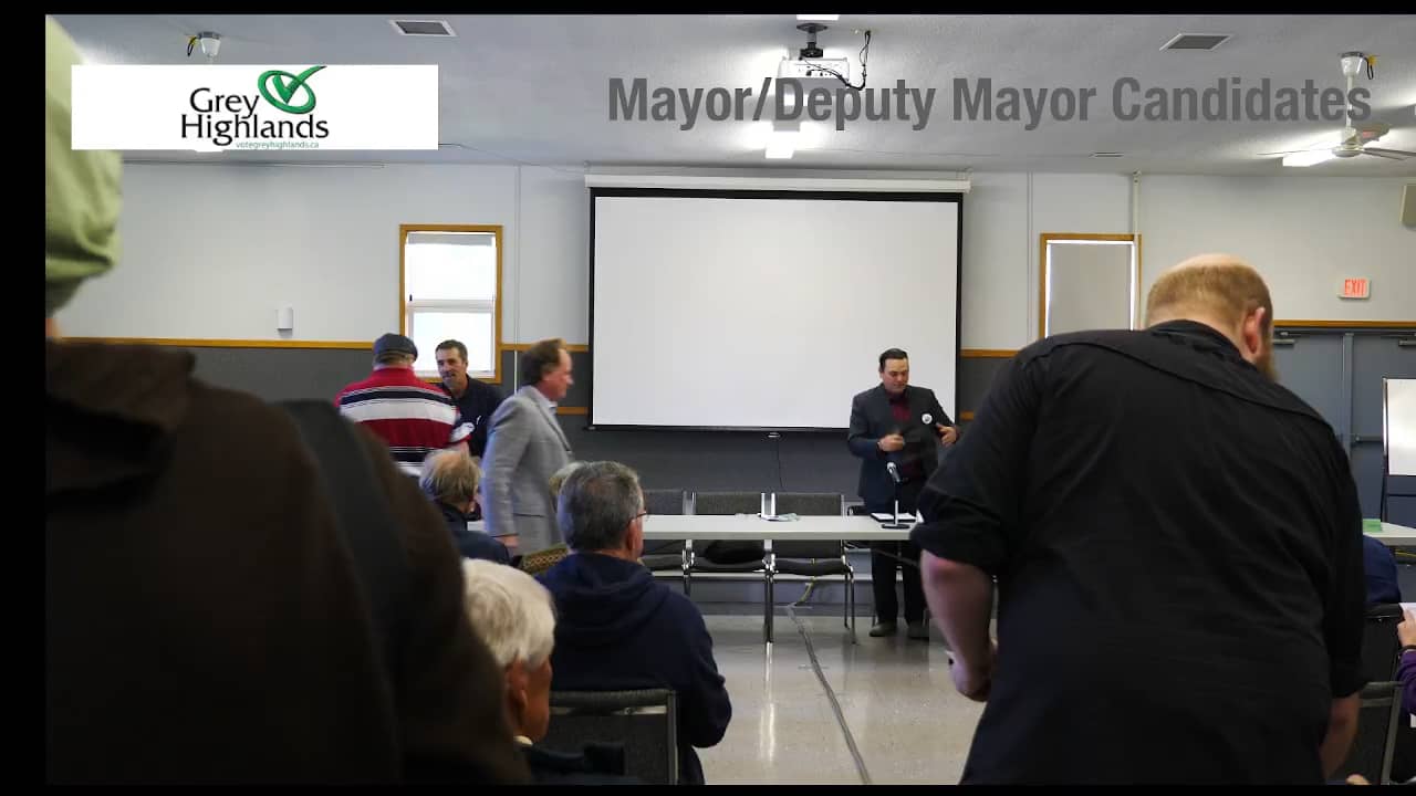 Grey Highlands Municipal Candidates: Mayor & Deputy Mayor (Oct 1, 2022 ...