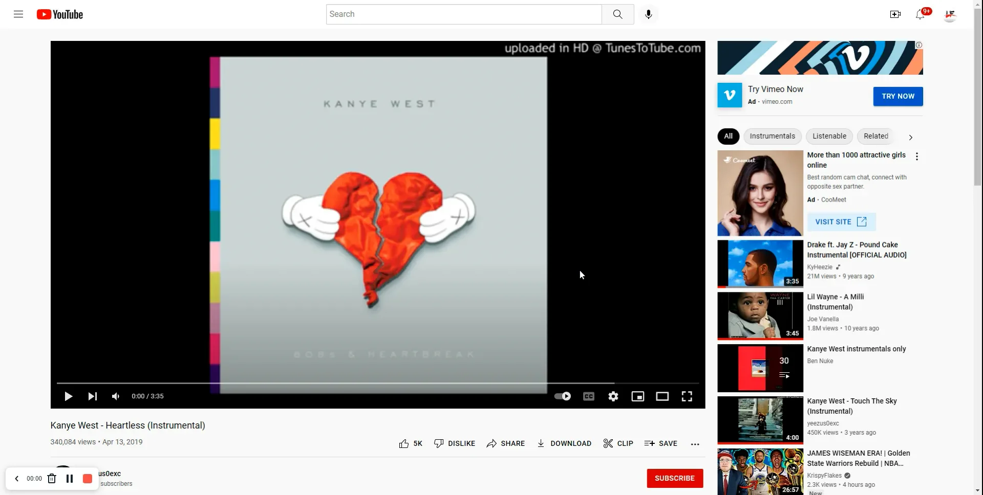 Kanye West produced by No I.D and Kanye west heartless cover done by ...