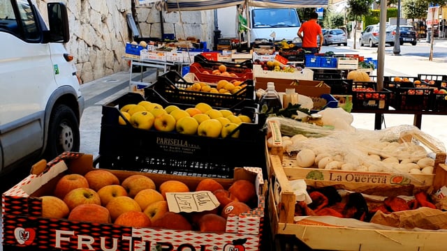 Fruit Stand, Seller, Vegetables. Free Stock Video - Pixabay