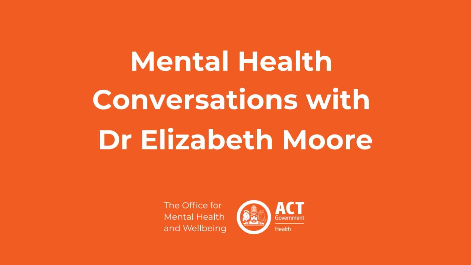Mental Health Conversations - Ep. 7 - Annette Vickery on Vimeo