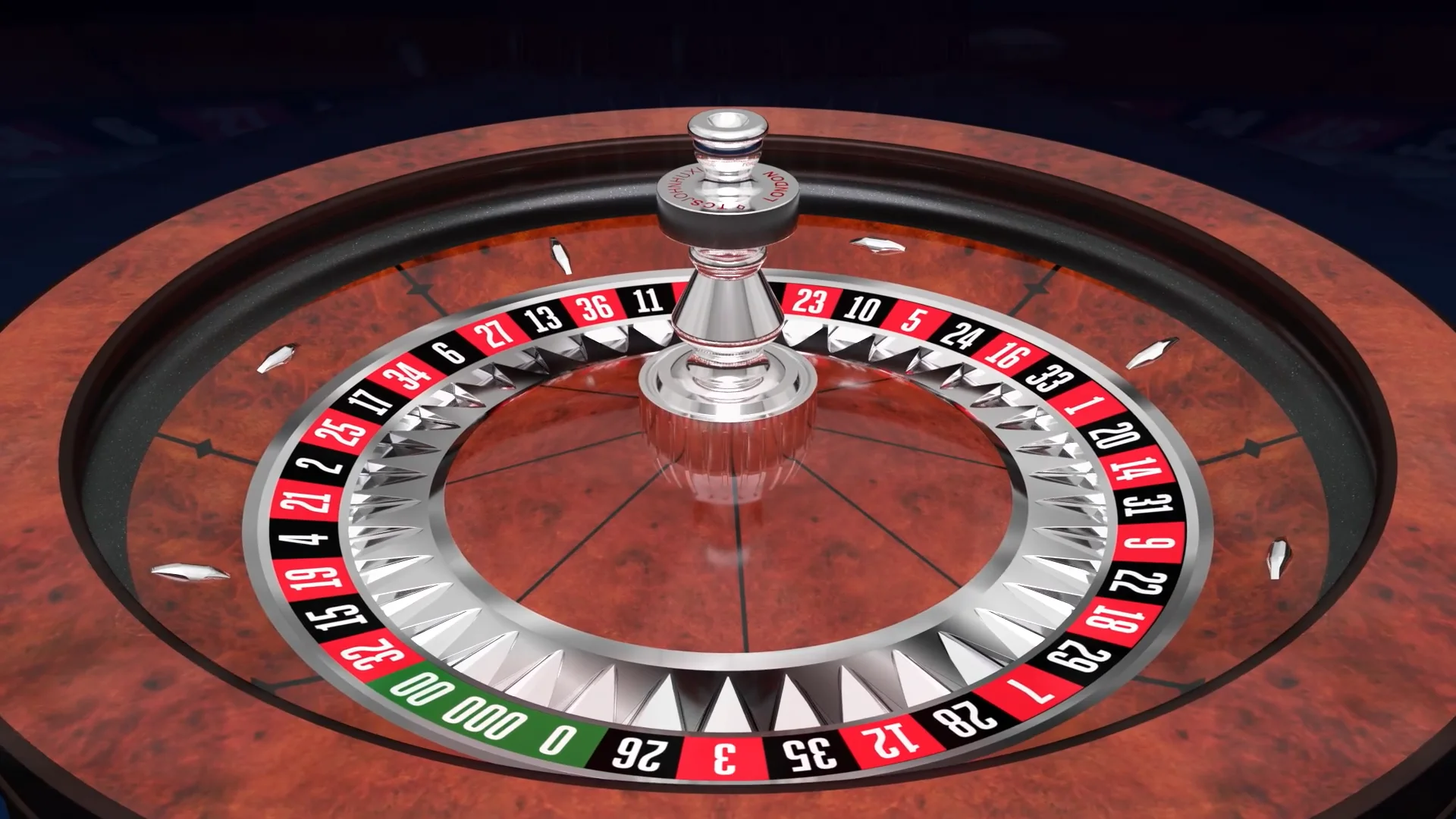 Saturn Triple Zero Roulette Wheel on Vimeo