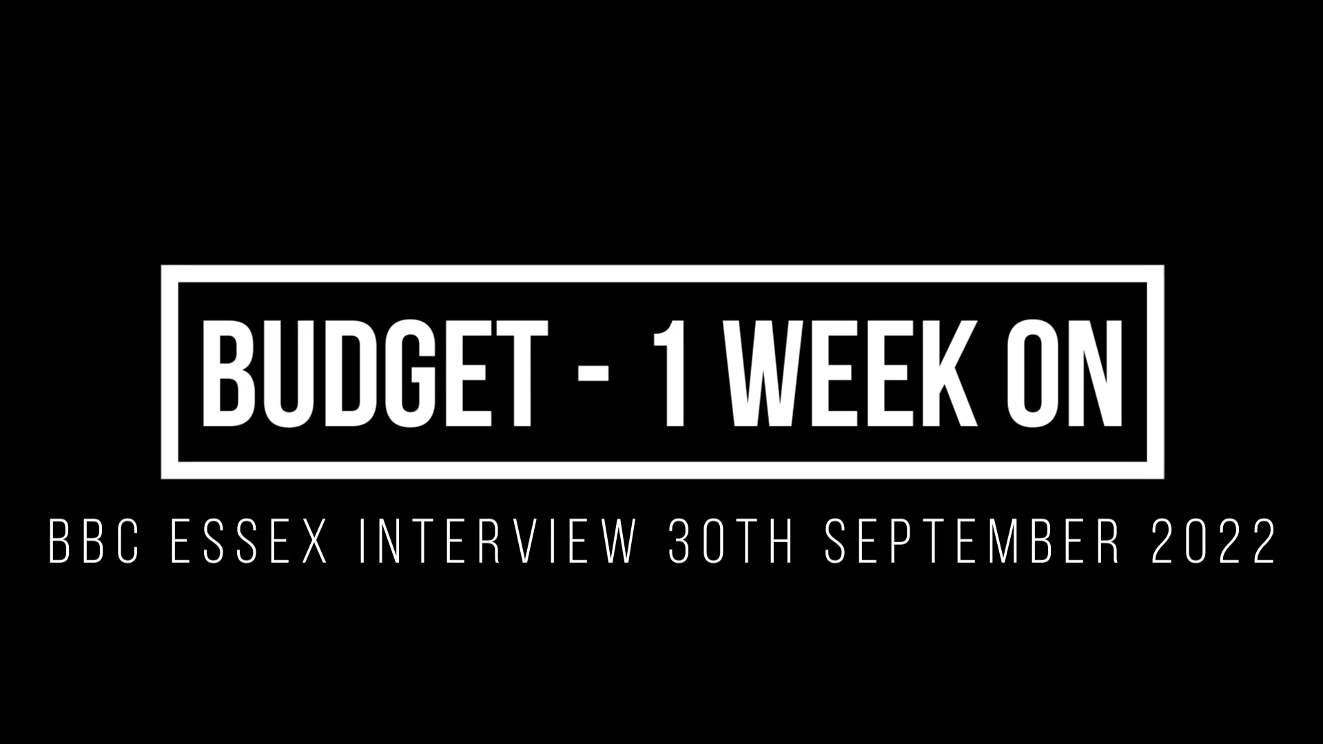 20220930 Bbc Essex Interview On Vimeo