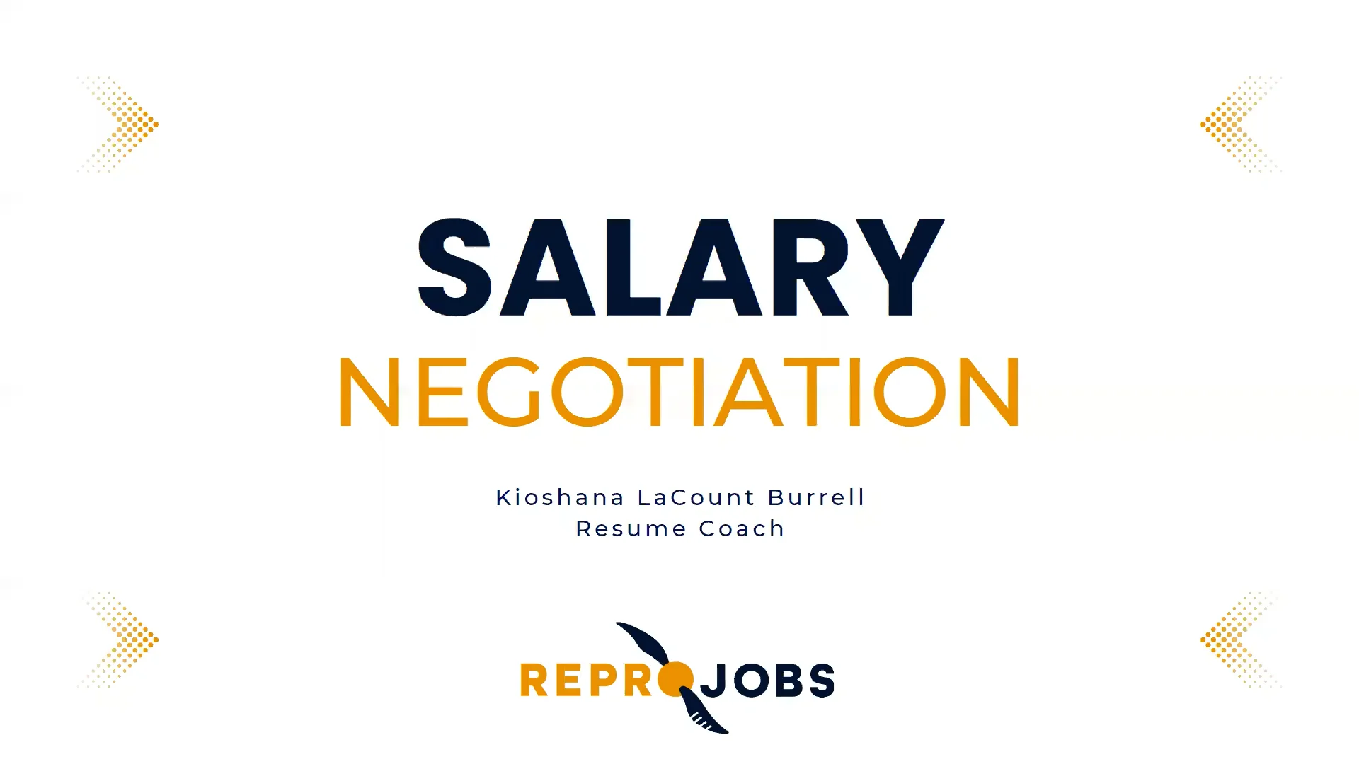 Salary Negotiation Strategies on Vimeo