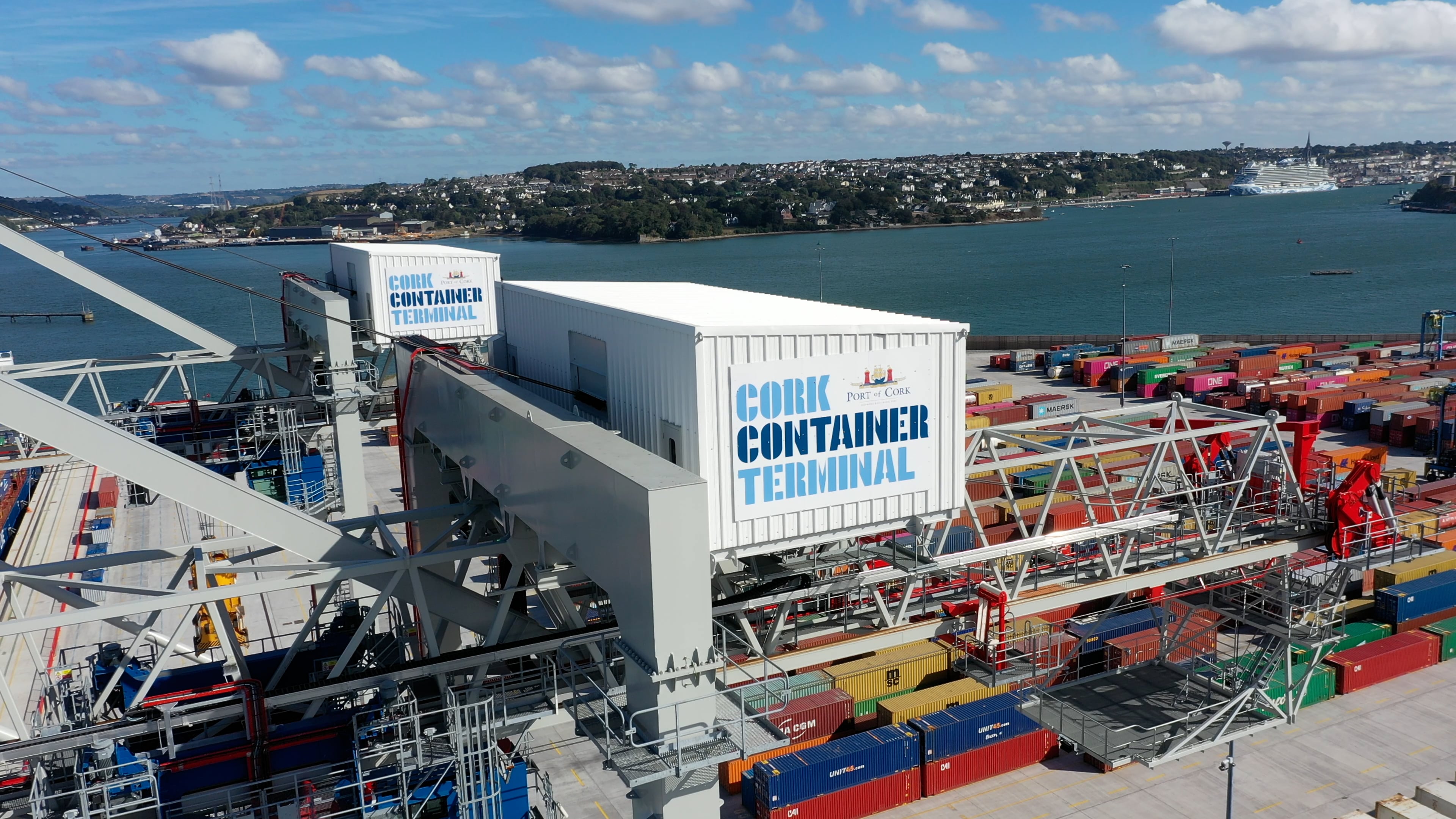 Cork Container Terminal with BG Freight and Eucon vessels on Vimeo