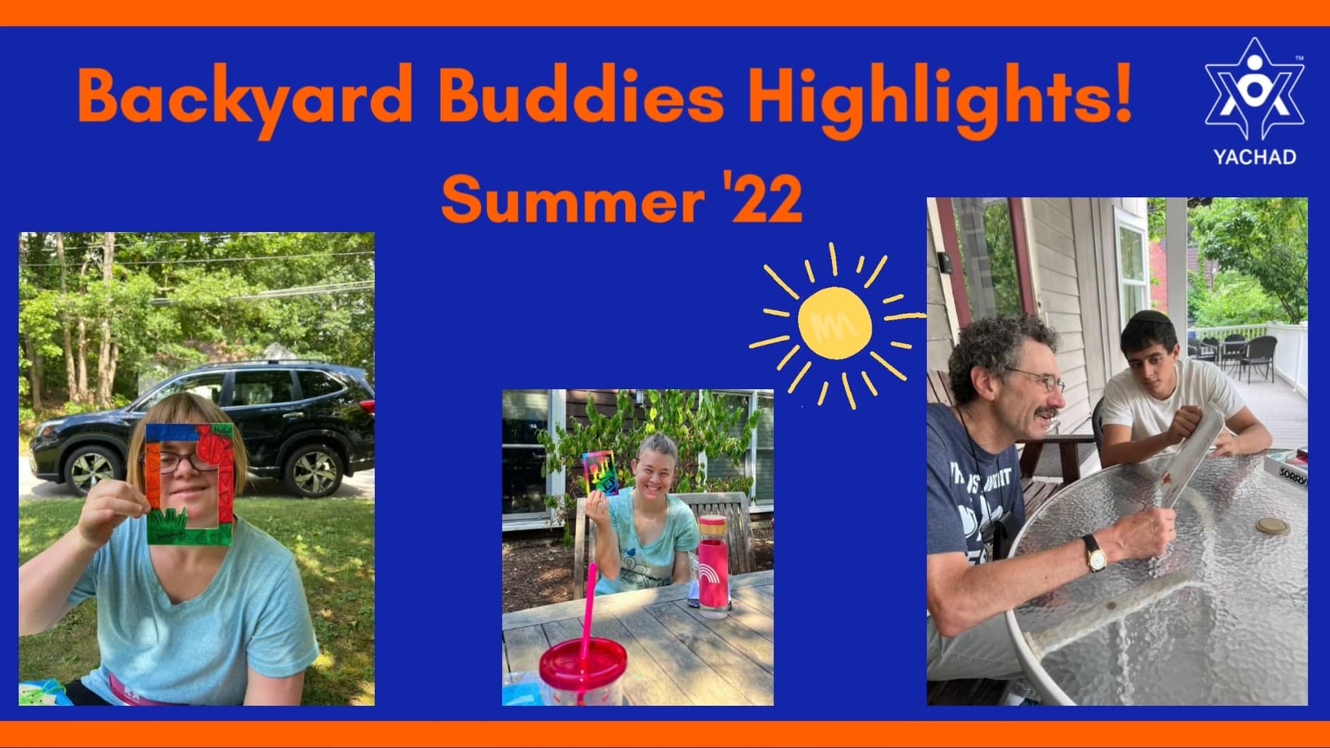 Highlights: Yachad's Backyard Buddies Summer '22 on Vimeo