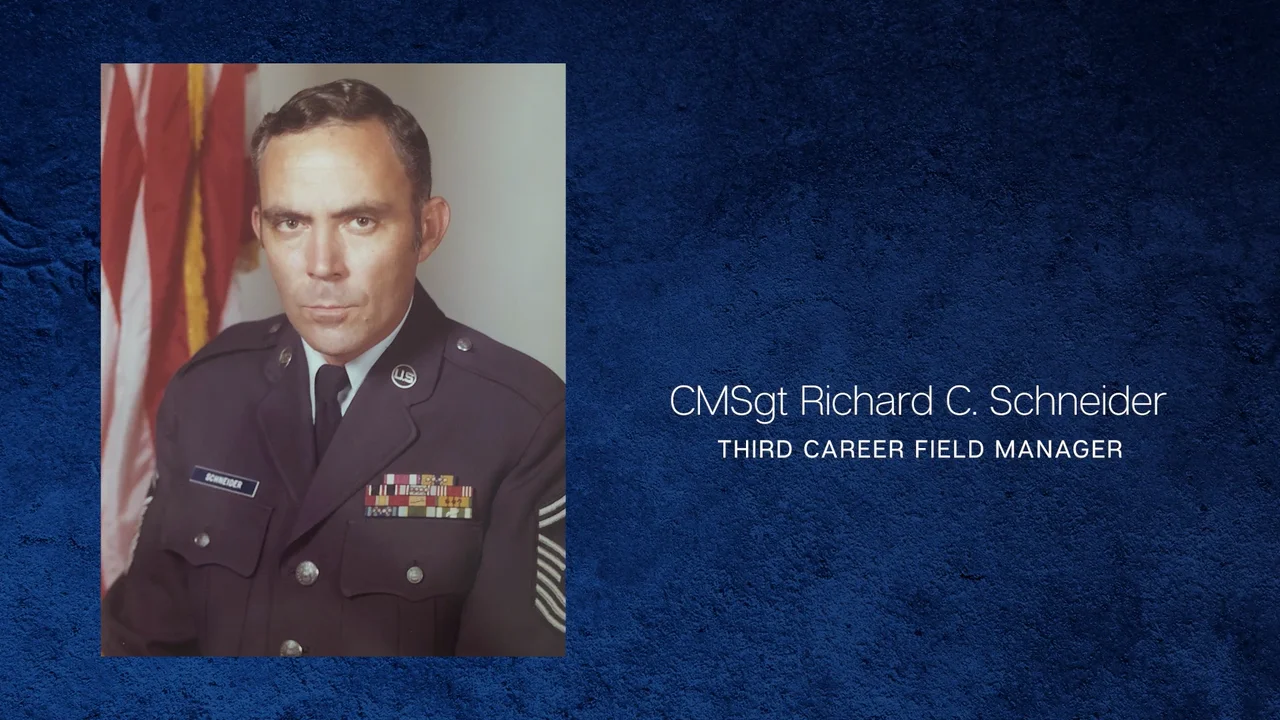 CMSgt Richard C. Schneider