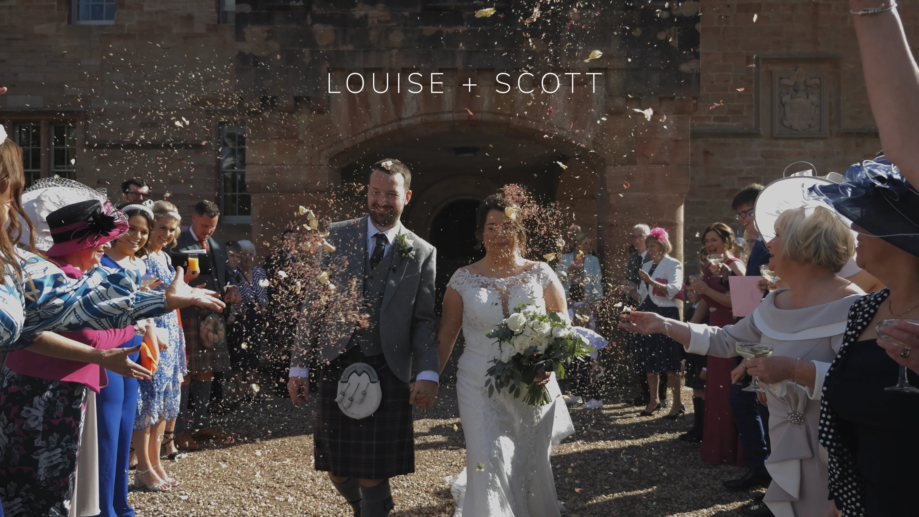 Louise + Scott // Sorn Castle on Vimeo