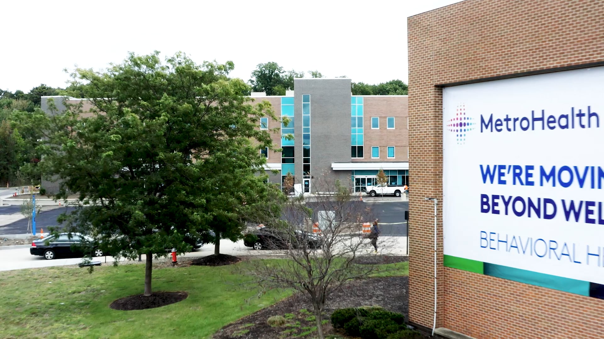 MetroHealth Cleveland Heights Behavioral Health Hospital (Drone Tour w ...