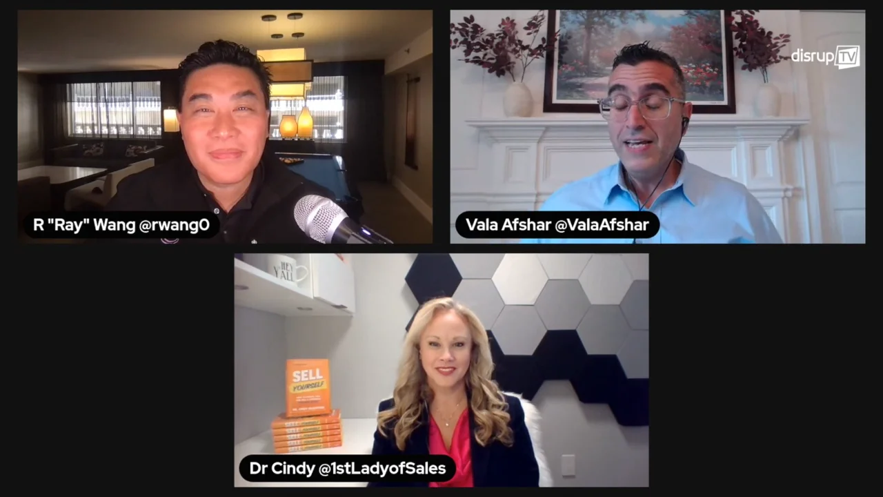 DisrupTV Episode 295 Featuring Cindy McGovern - Hosted by Vala Afshar ...