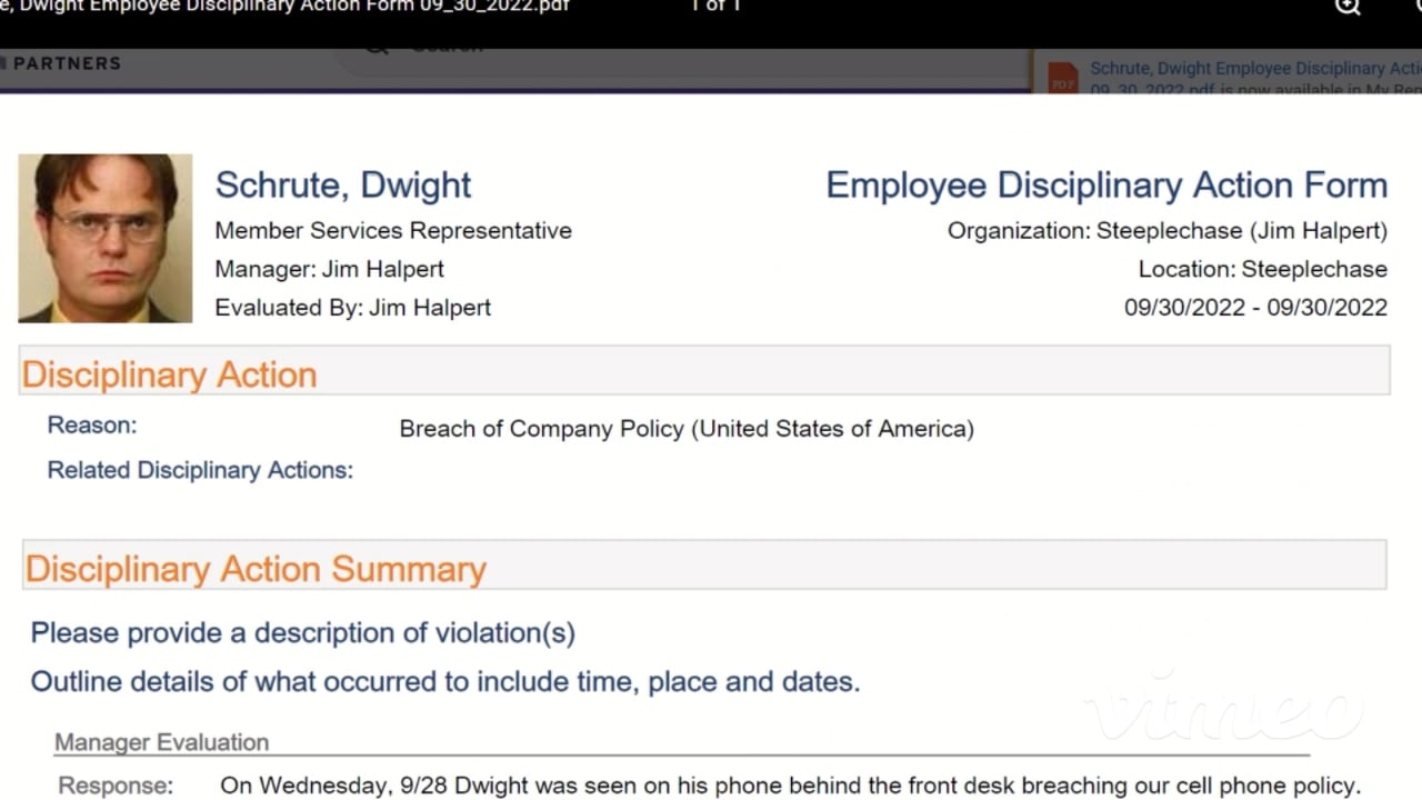 How to Start a Disciplinary Action in Workday on Vimeo