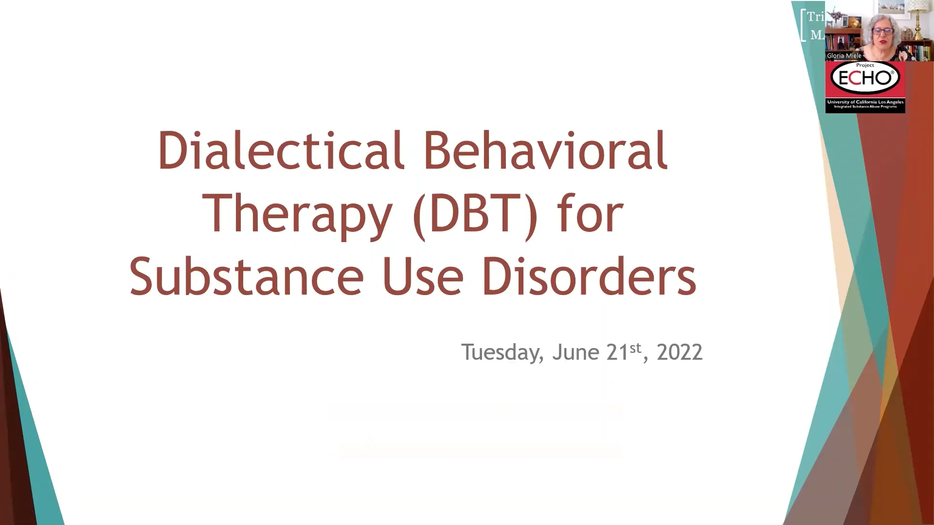 Dialectical Behavioral Therapy (DBT) for Substance Use Disorders (June ...