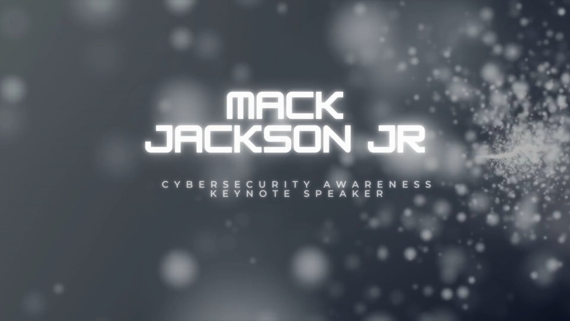 Keynote Speaker - Mack Jackson Jr. & Associates