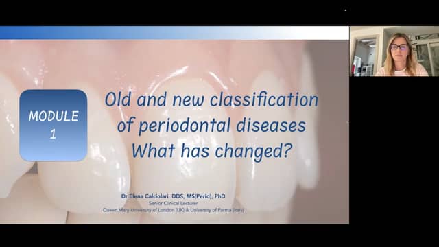1- OLD AND NEW CLASSIFICATION OF PERIODONTAL DISEASES - WHAT HAS ...