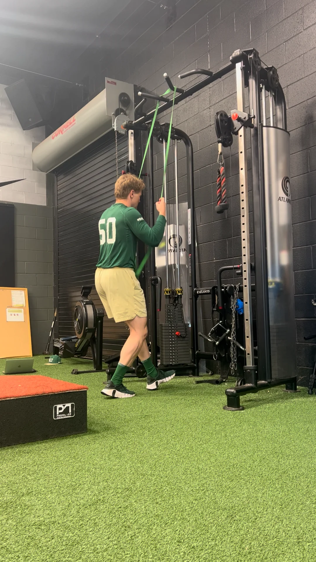 Band Assisted Single Leg Hops