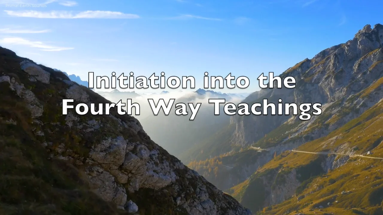 Initiation into the Fourth Way Teachings on Vimeo
