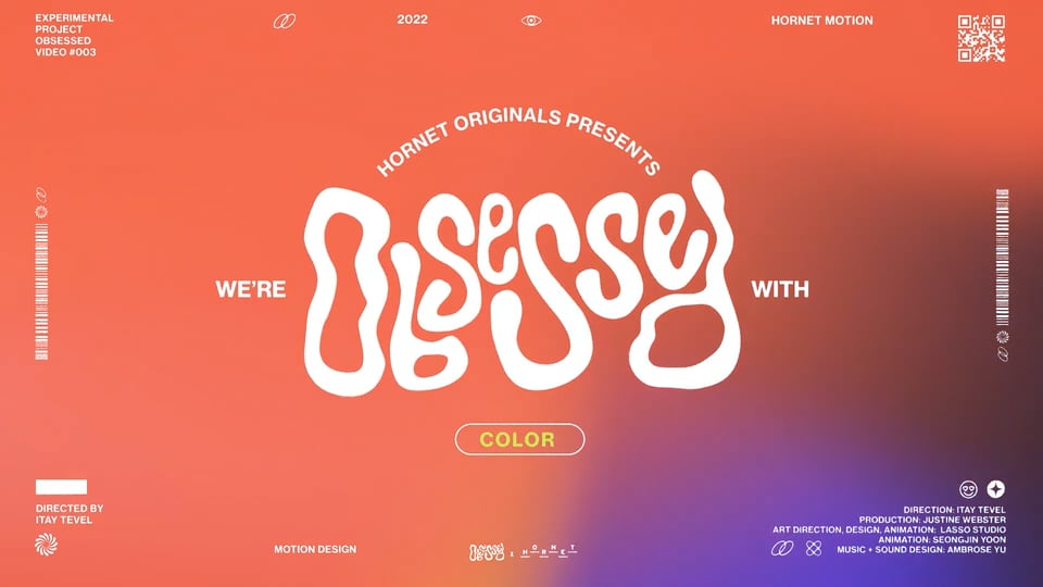 Obsessed “Color” By Creative Director Itay Tevel