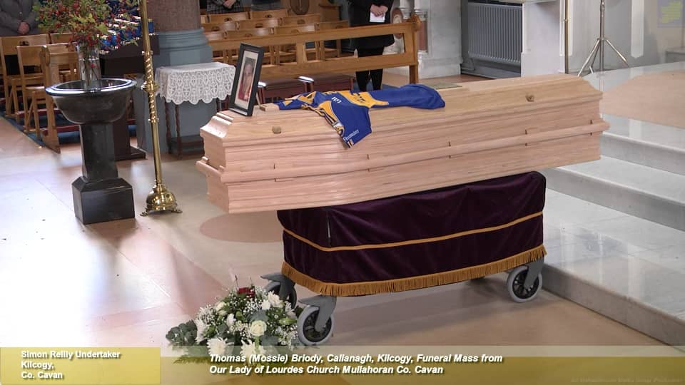Thomas (Mossie) Briody, Callanagh, Kilcogy, Funeral Mass from Our Lady ...