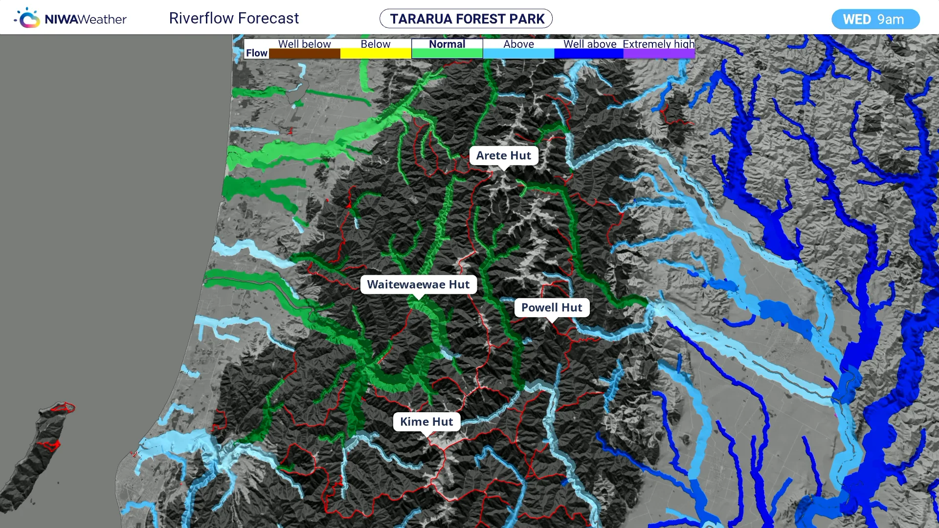 Tararua Forest Park Weather Outlook on Vimeo