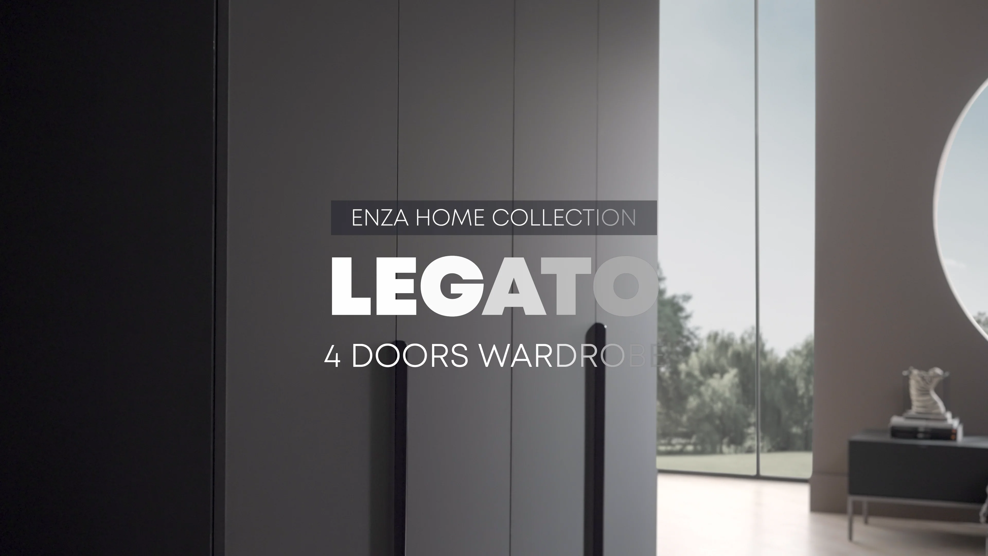 Legato - 4 Doors Wardrobe on Vimeo
