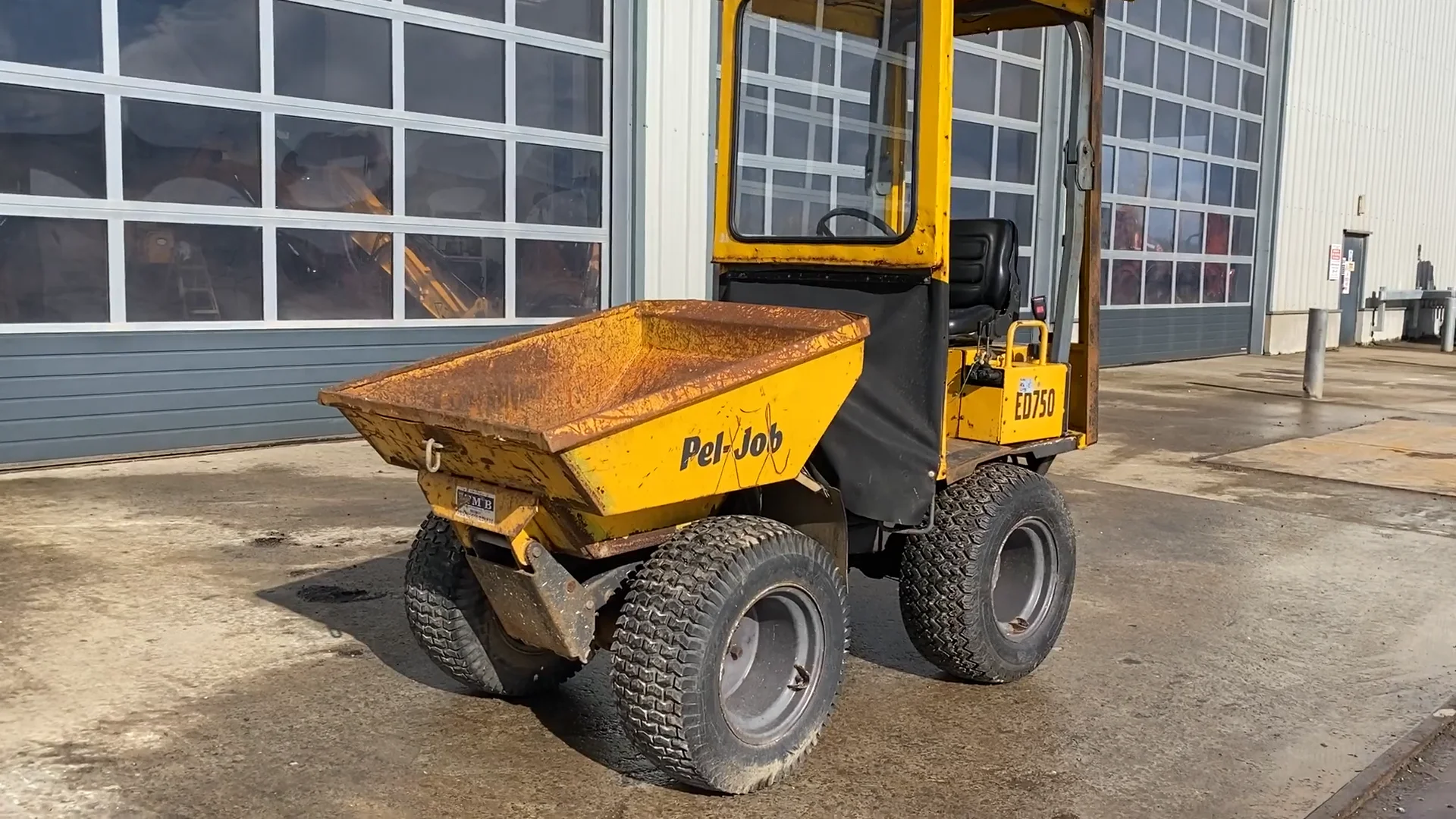 Pel Job ED750 750Kg Hi-Tip Dumper - Dromore October 22 on Vimeo