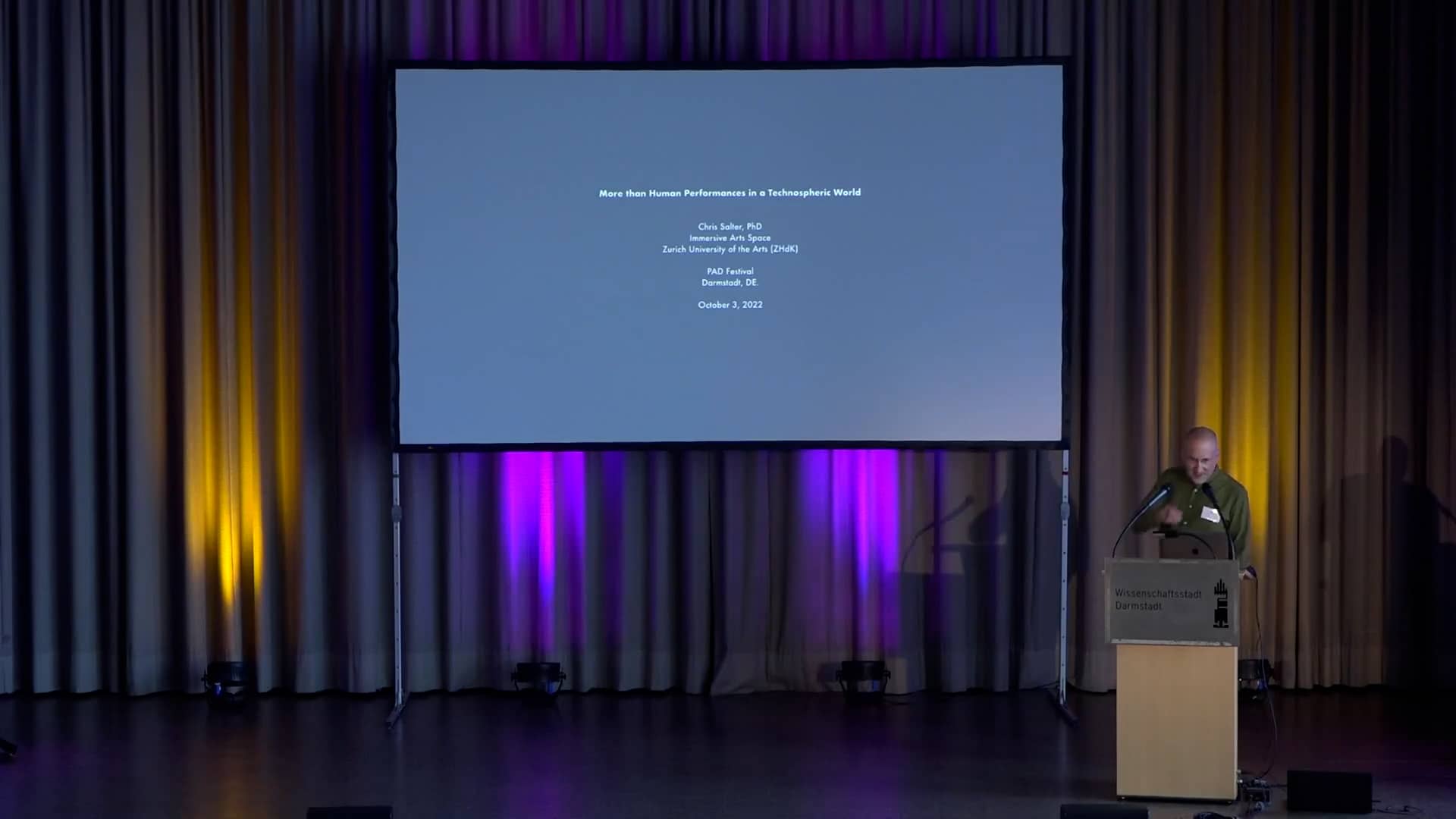 THEATER IN THE AGE OF THE TECHNOSPHERE, Chris Salter - Züricher ...