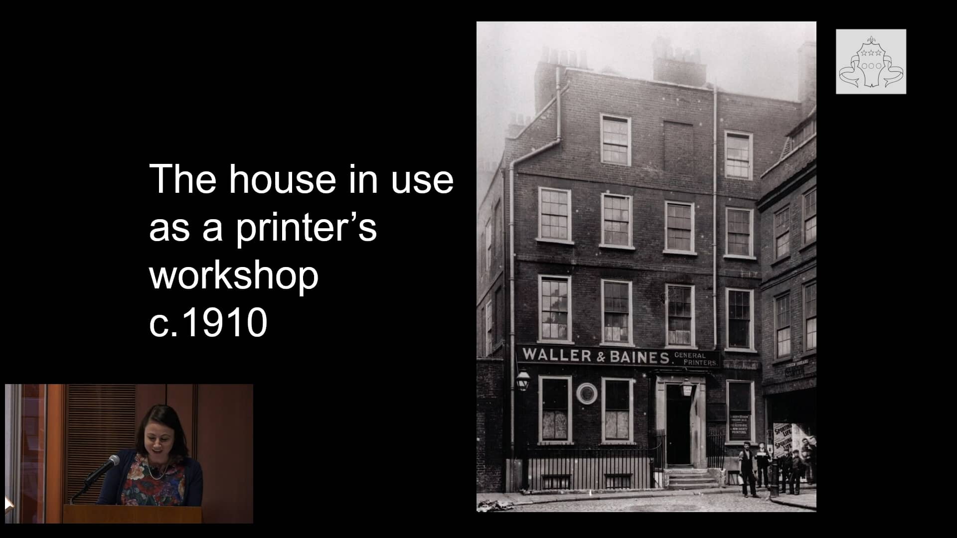 Special Functions Lecture: Celine Luppo McDaid on "Dr. Johnson’s House: A Drudge, a Dictionary ...