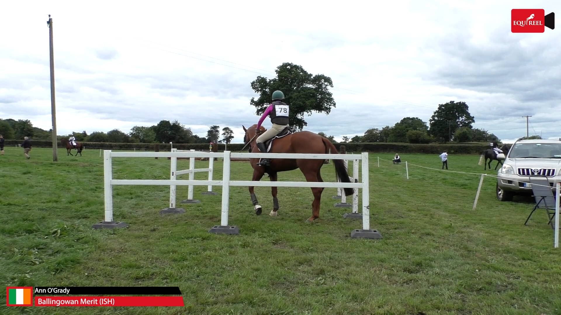 EQUIREEL 78 Ann O'Grady & Ballingowan Merit (ISH) at CLYDA EVENTING ...