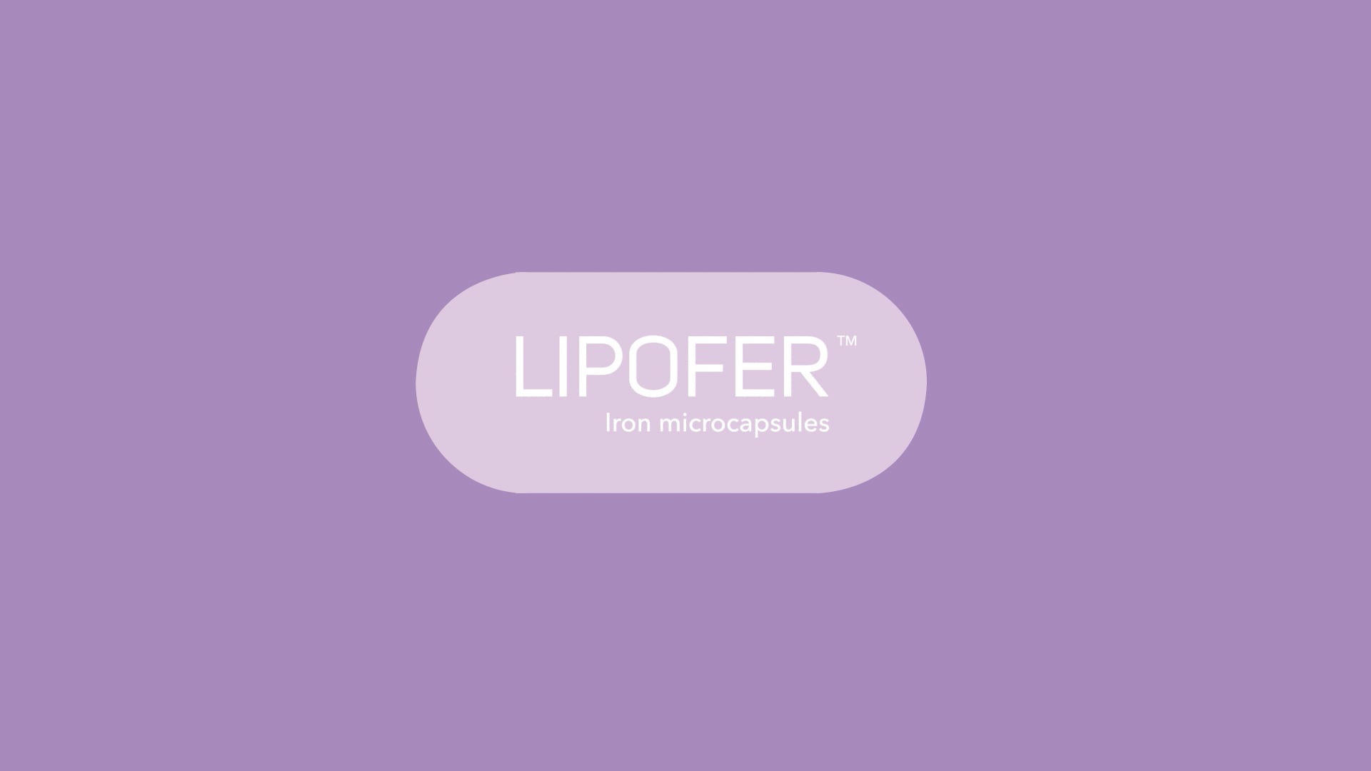 LIPOFER™ - the able iron to enable great-tasting supplements