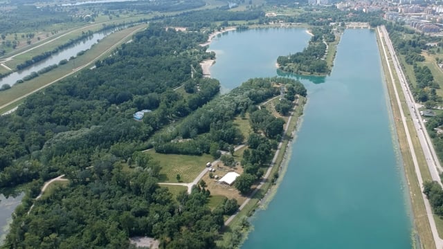 Lake Beach Jarun - Free video on Pixabay