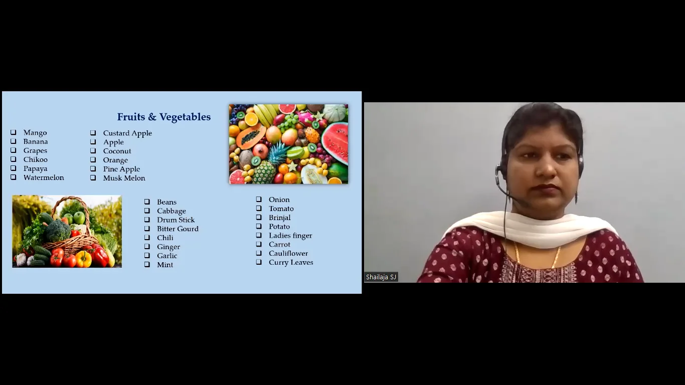 UNIT-7.0 fruits and vegetables on Vimeo