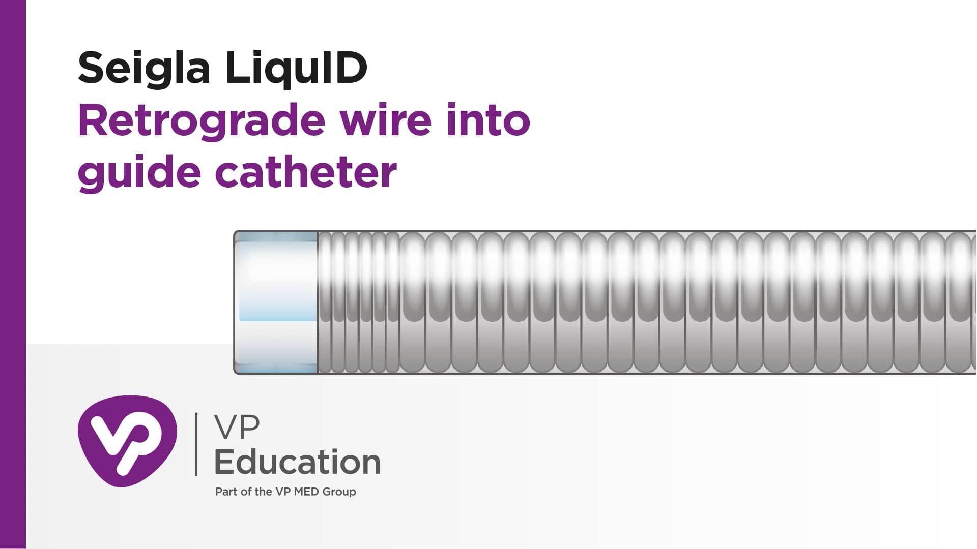 Seigla LiquID retowire into guide catheter on Vimeo