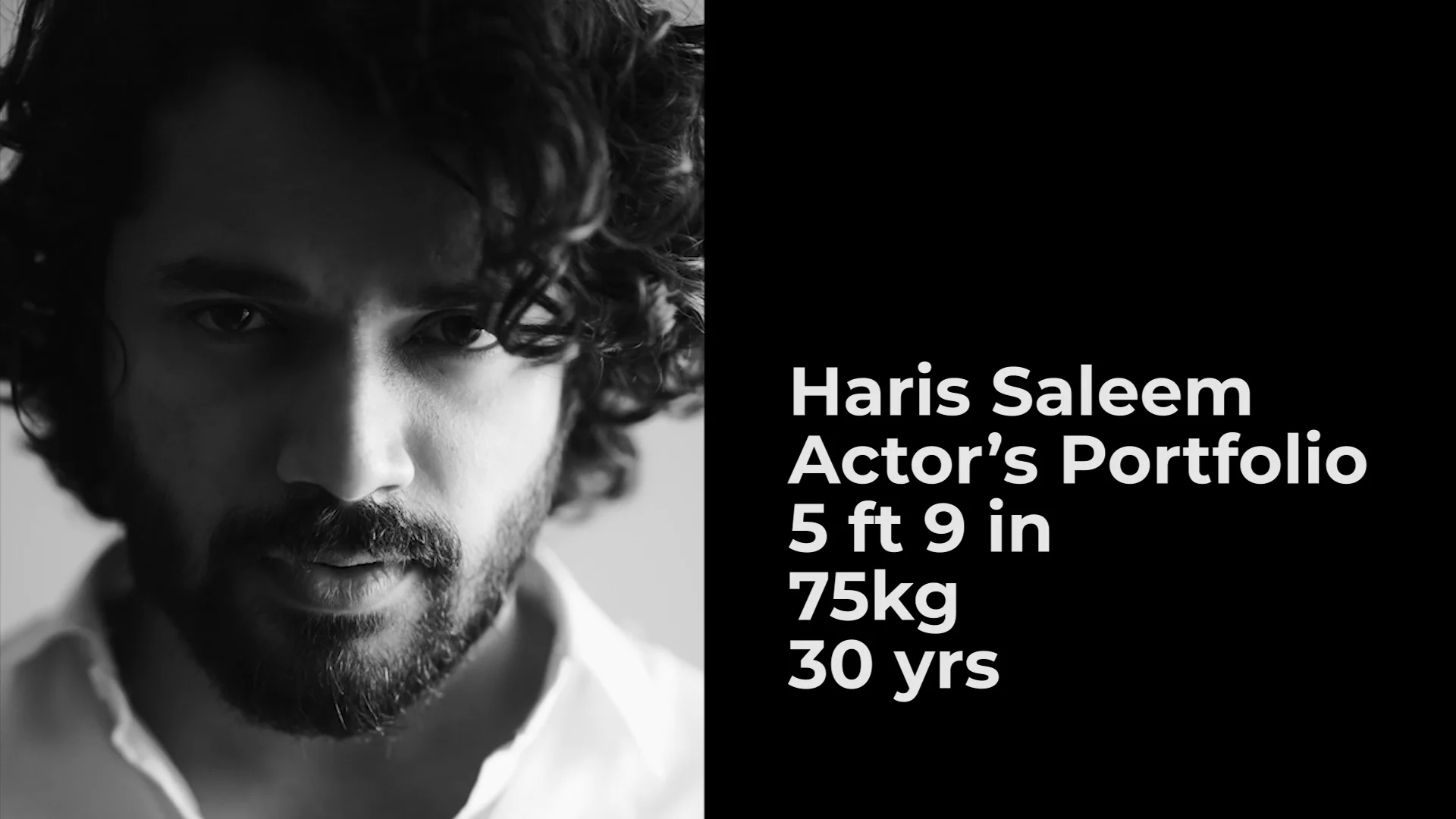 Haris Saleem- Showreel