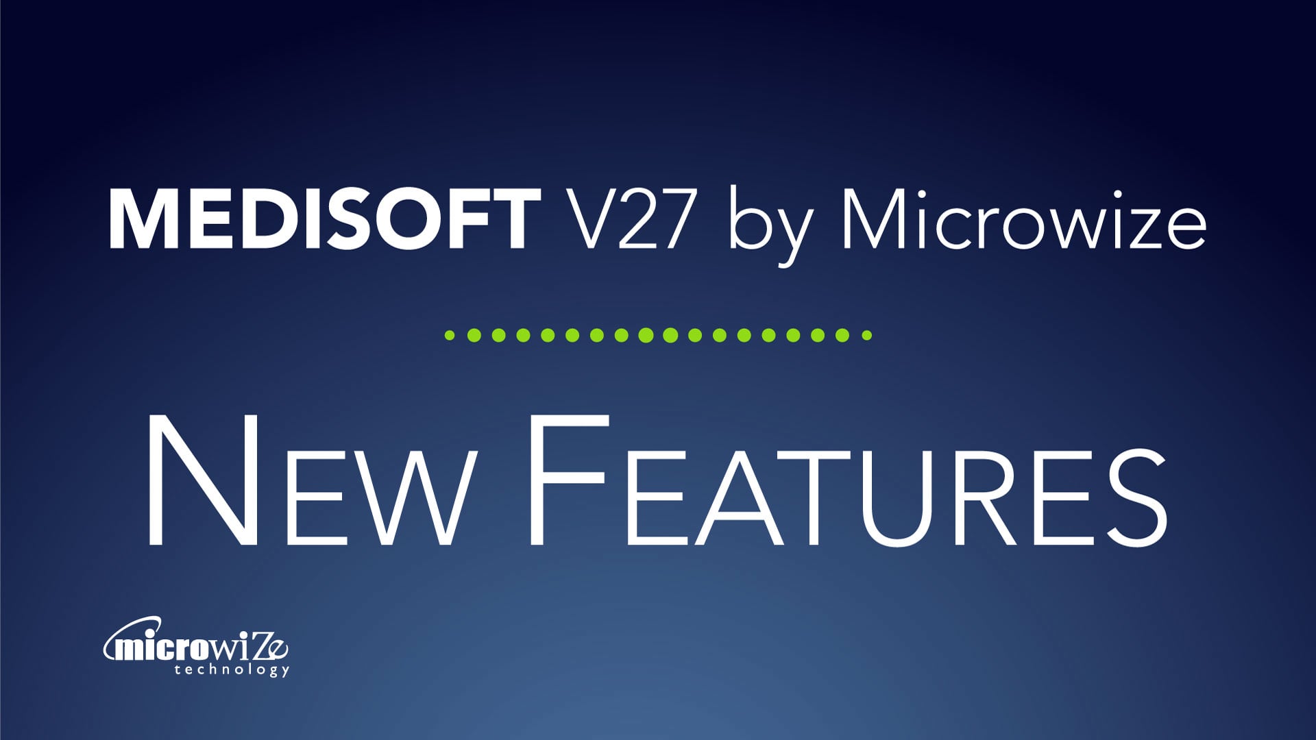 Features Overview - MEDISOFT V27 by Microwize on Vimeo