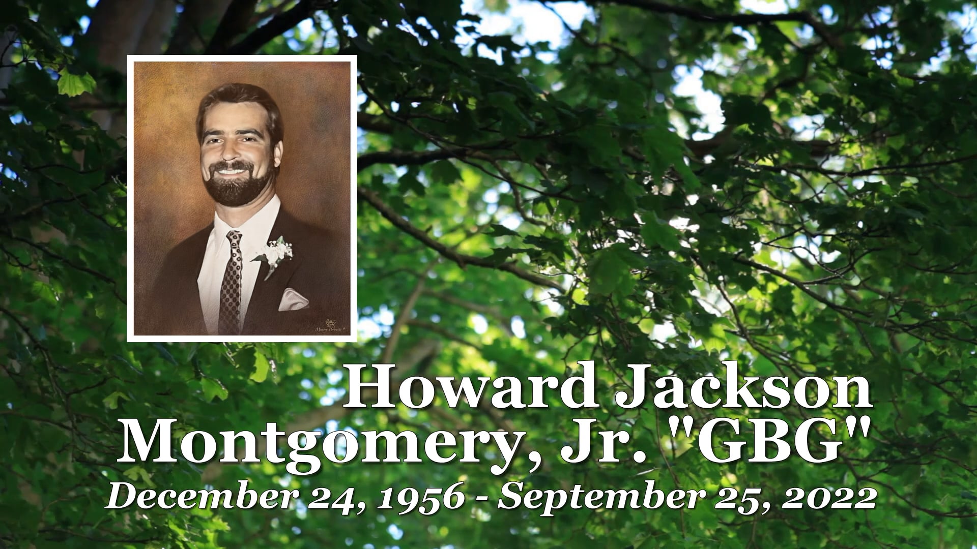 Howard Jackson Montgomery, Jr. "GBG" - Morgan & Nay Howard Montgomery ...