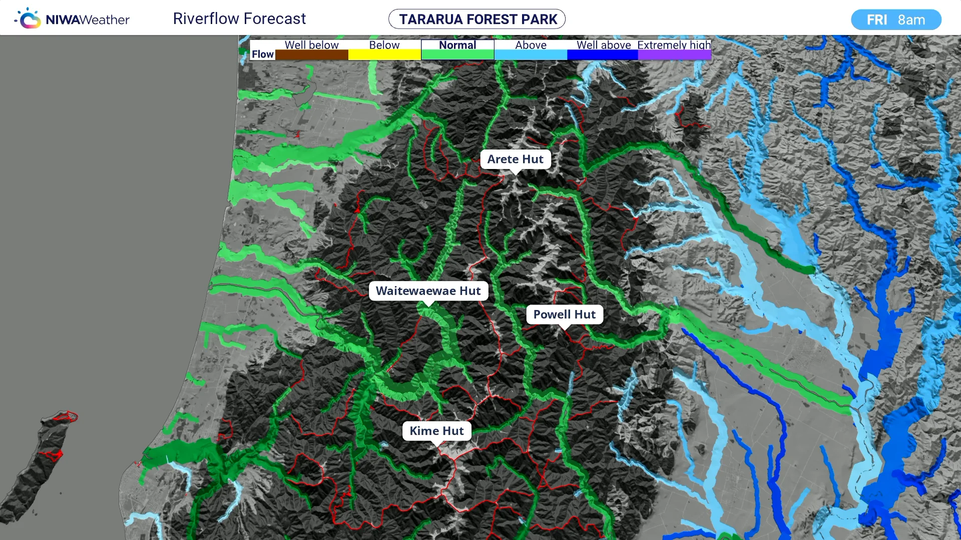 Tararua Forest Park Weather Outlook on Vimeo