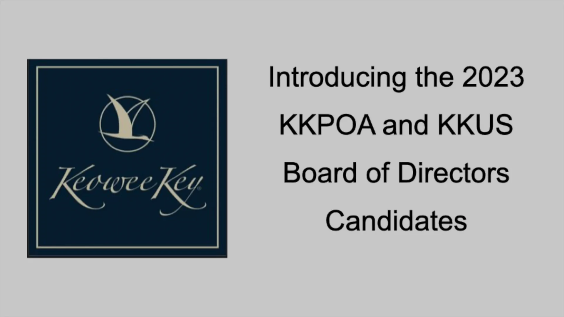 Keowee Key Forum Videos - 2023 KKPOA and KKUS Board Candidate Forum on ...