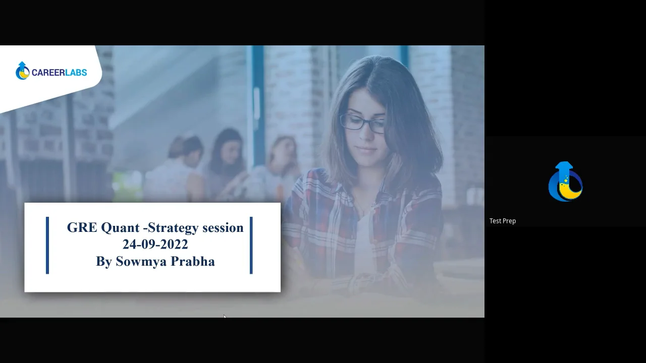 GRE Quant Strategy Session (24 Sep 2022) on Vimeo