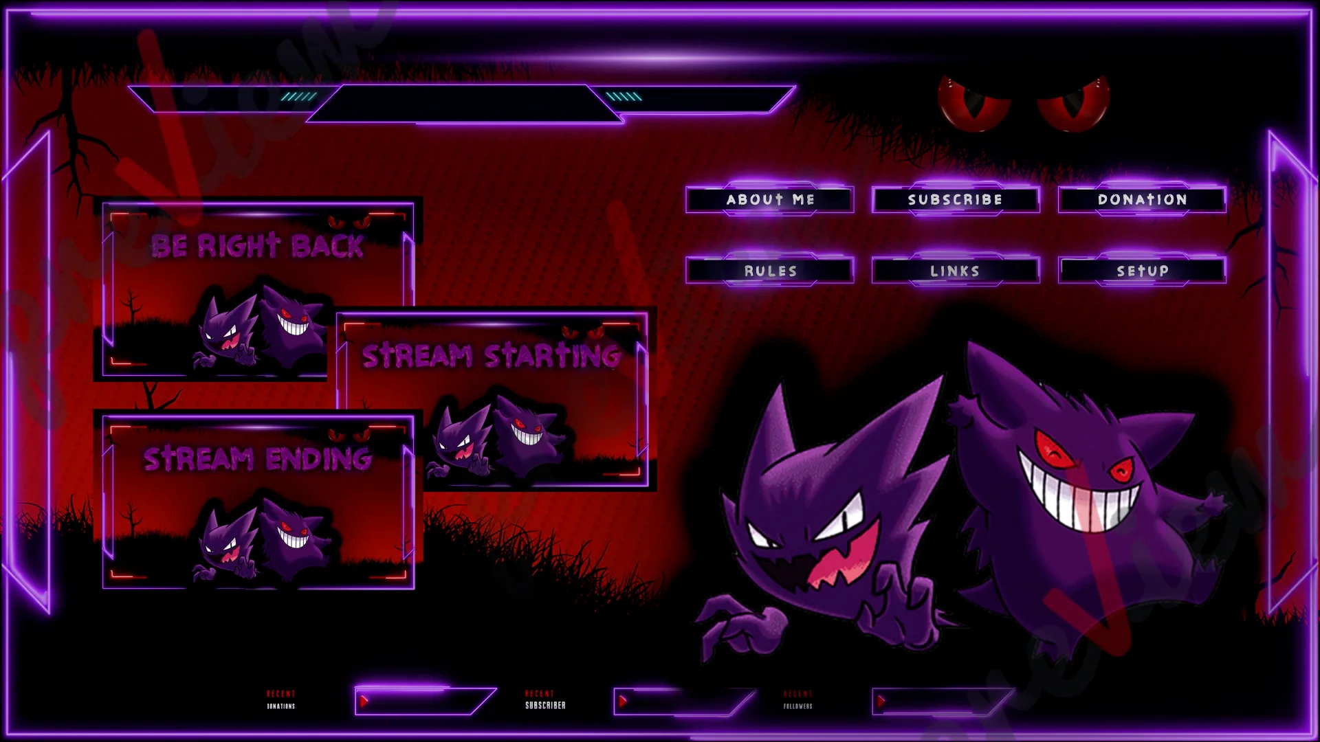 pokemon Gengar and haunter overlay_preview