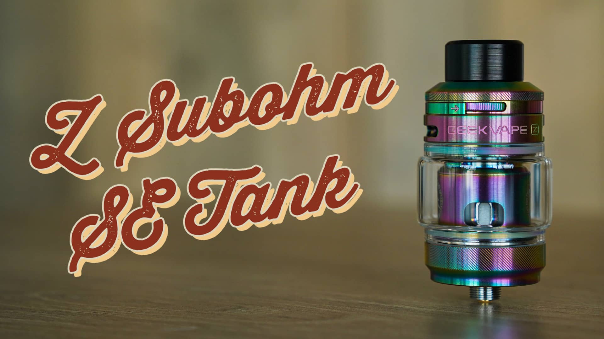 Clearomiseur Z Subohm SE Geek Vape on Vimeo