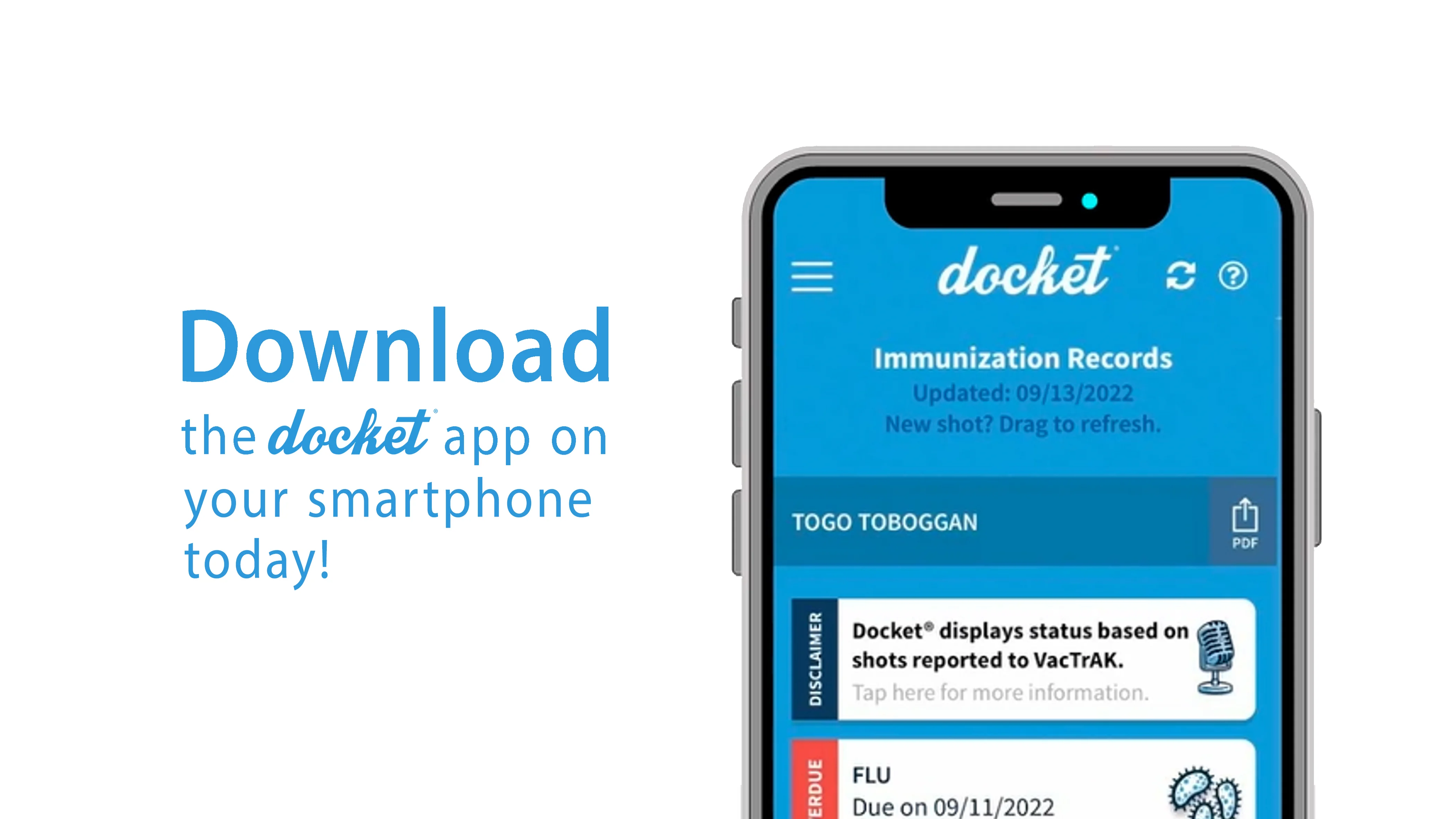 Sign Up for Docket