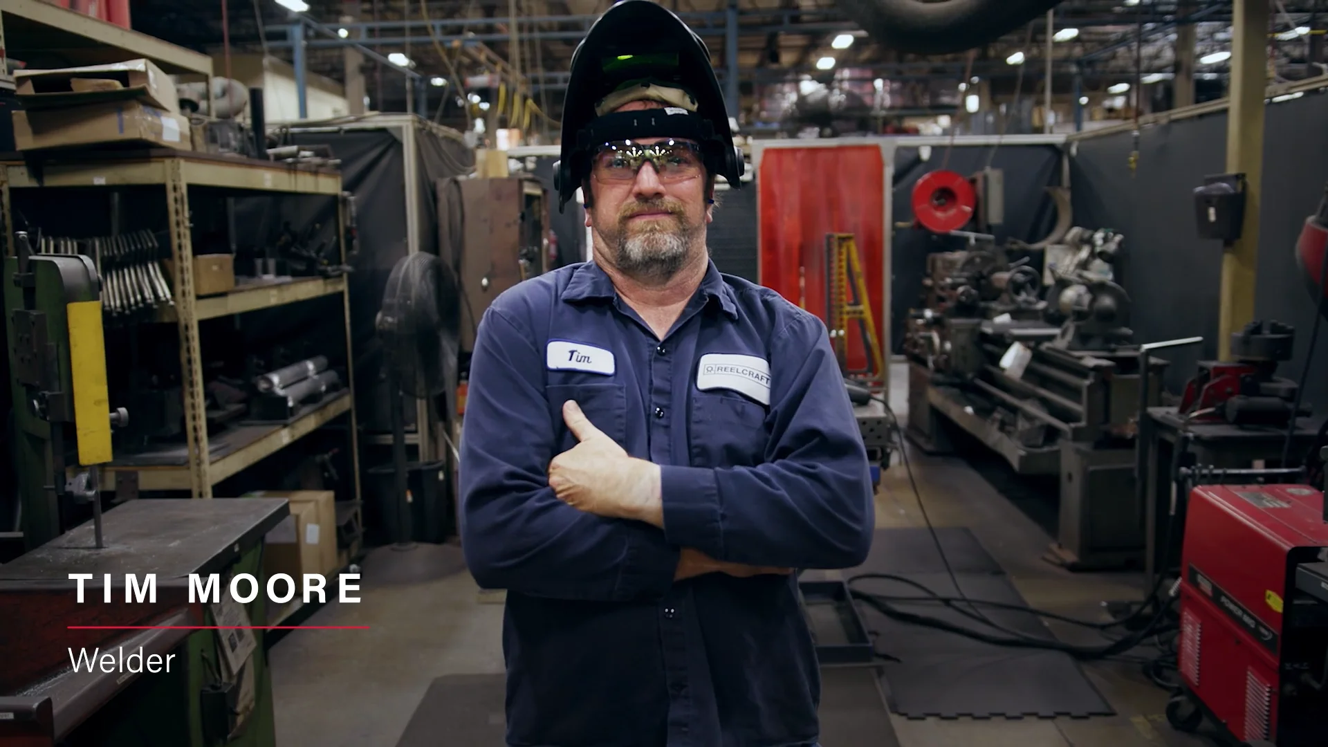 Reelcraft - Tim and the Welding Team