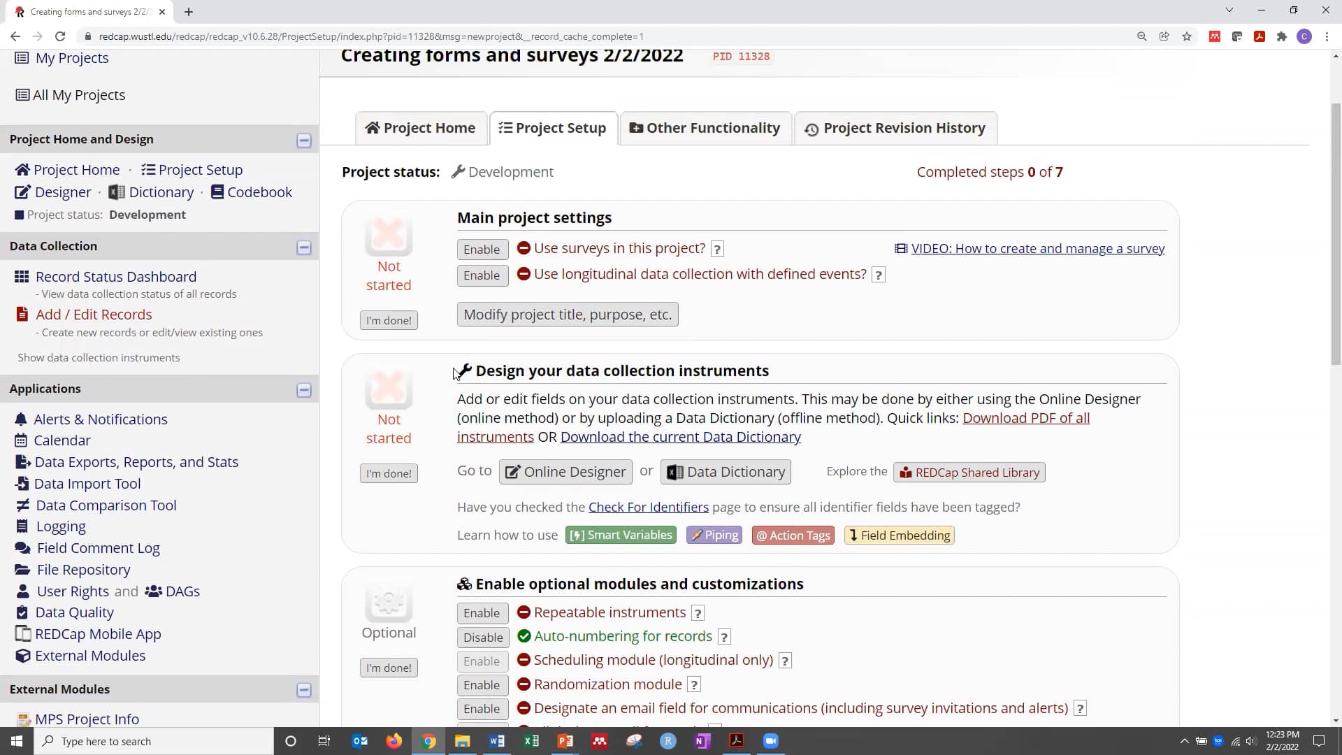 Introduction to REDCap - Creating Forms and Surveys on Vimeo