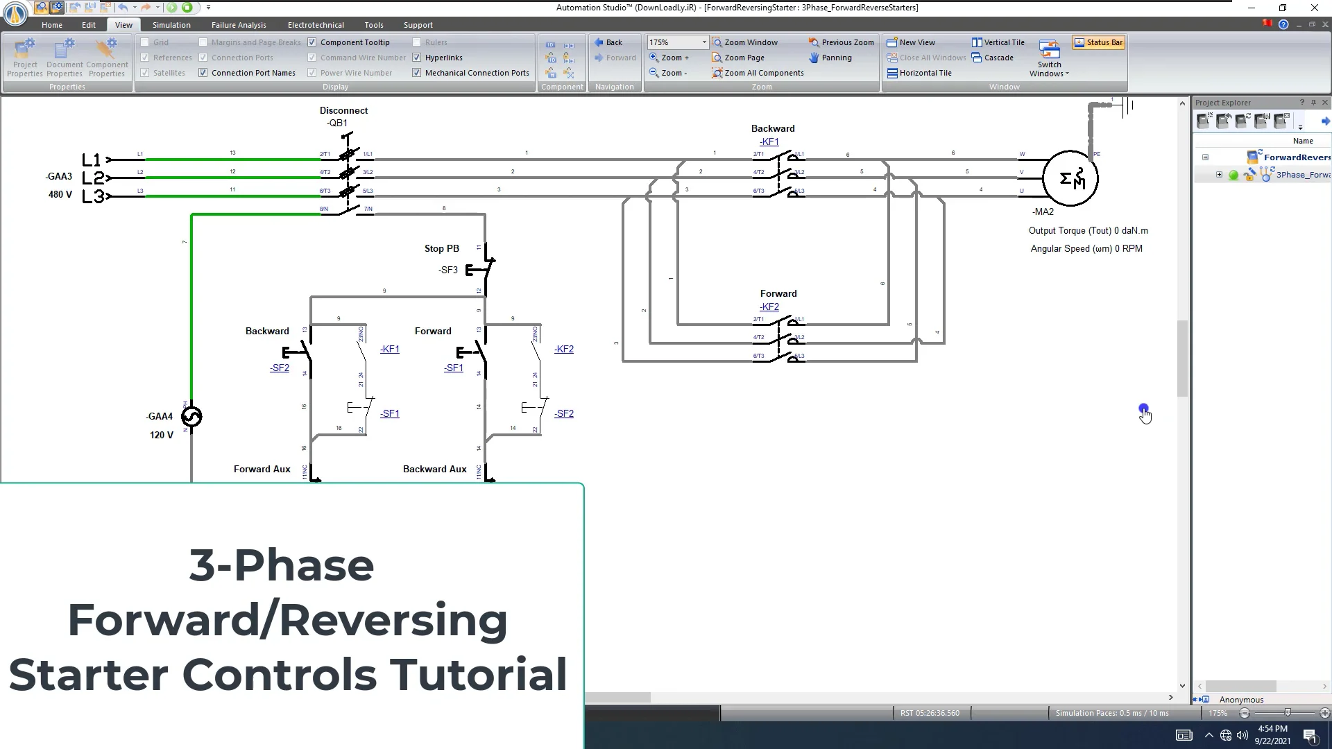 3-Phase Forward Reversing Starter Tutorial.mp4 on Vimeo