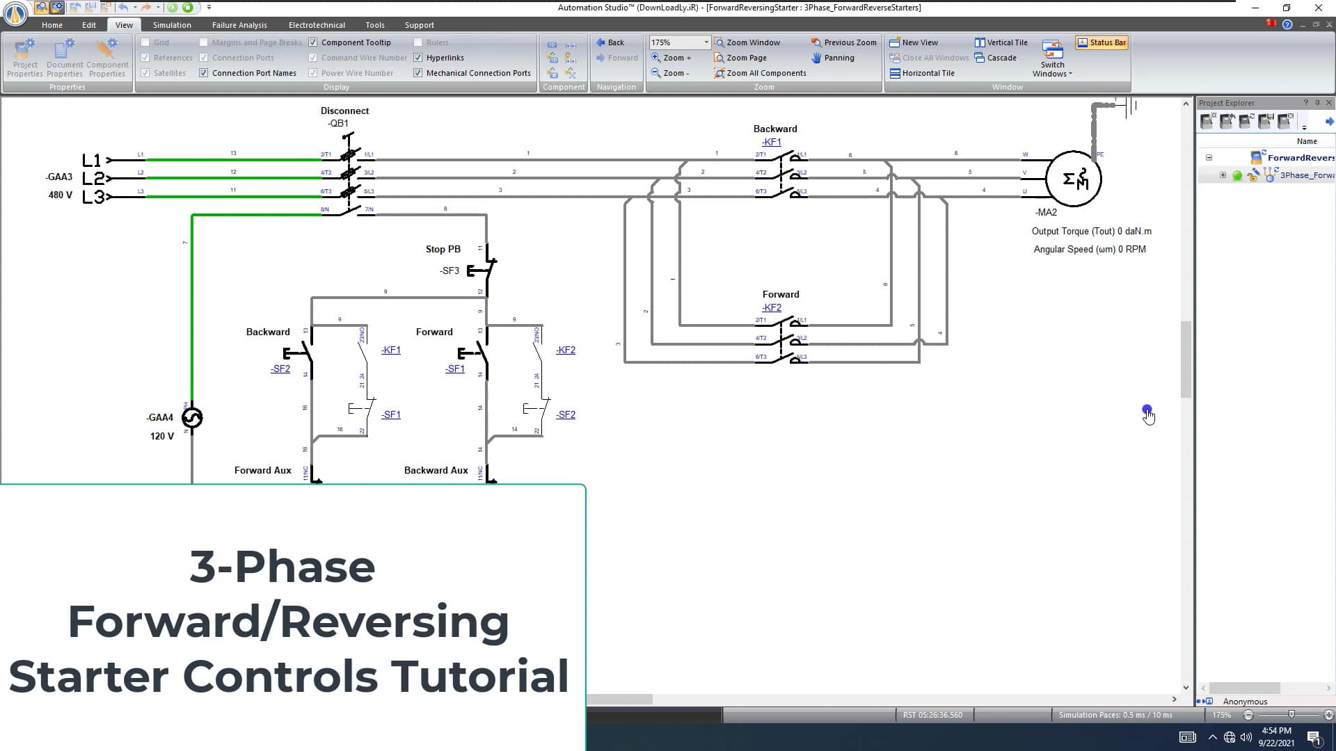 3-Phase Forward Reversing Starter Tutorial.mp4 on Vimeo