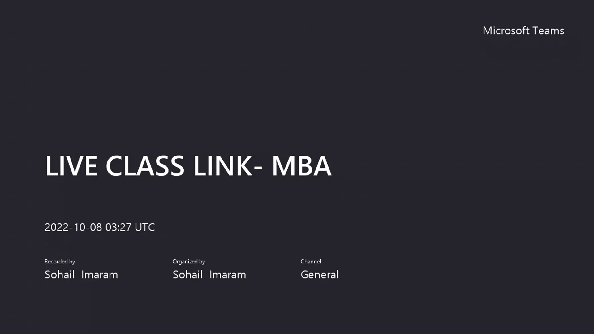 LIVE CLASS LINK- MBA-20221008_085650-Meeting Recording on Vimeo
