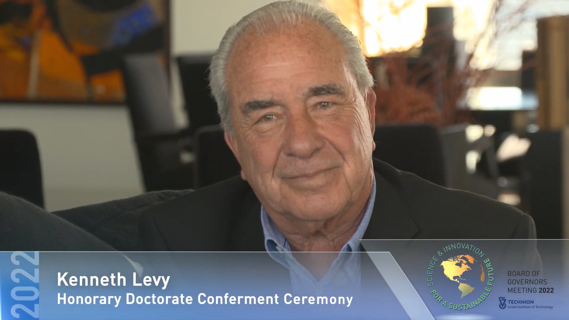 Honorary Doctorates 2022 KENNETH LEVY on Vimeo