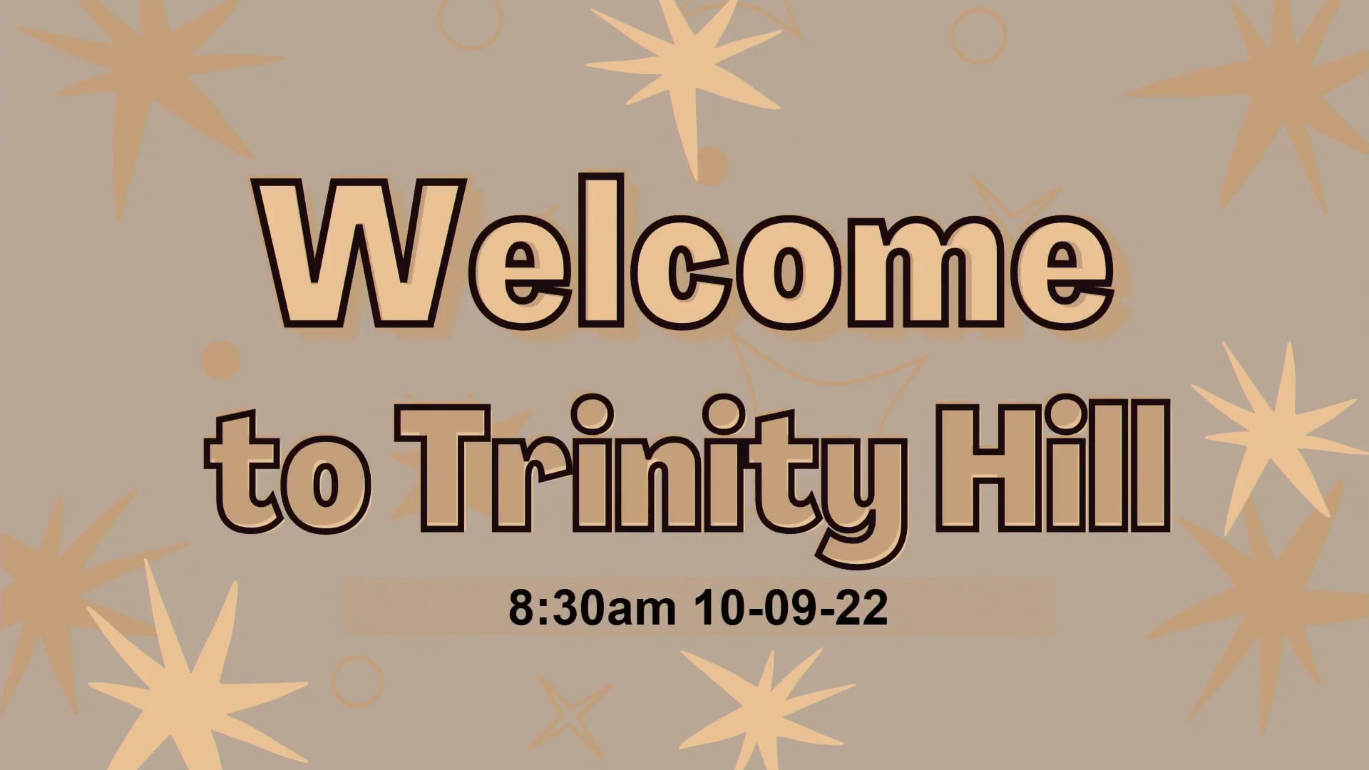 Trinity Hill UMC Online 8:30 Sunday Worship Service 10-09-2022 on Vimeo